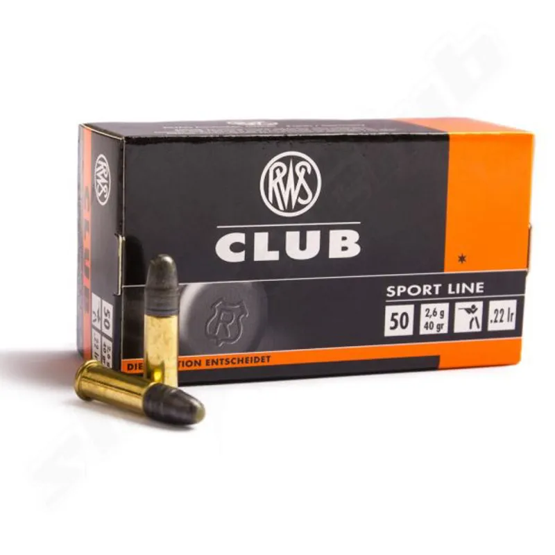 RWS .22LR 40gr Club x50