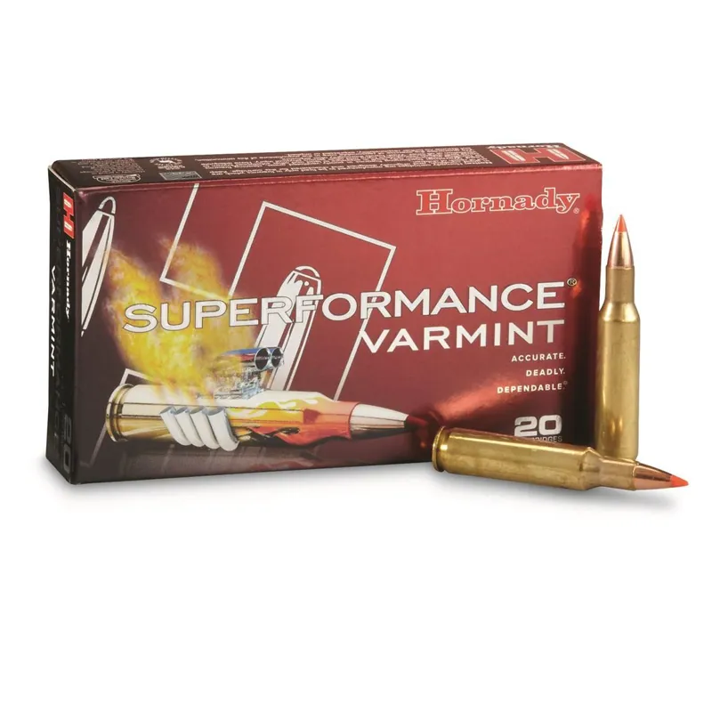 Hornady Superformance Varmint V-Max .222 50gr x20