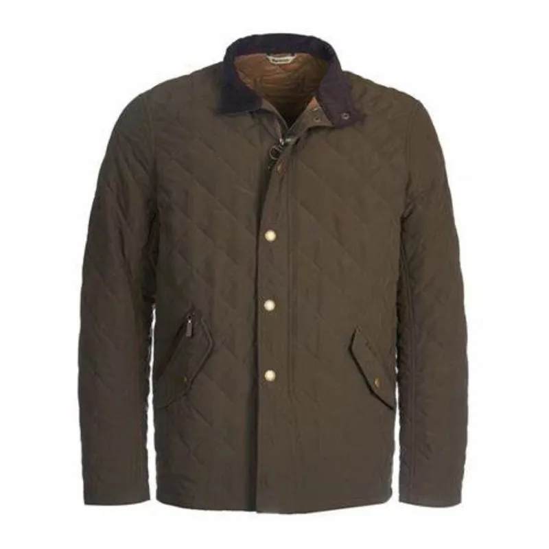 Barbour Shoveler Quilt Jacket Olive