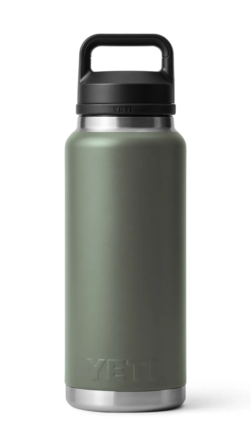 YETI Rambler 36oz Bottle Chug Camp Green