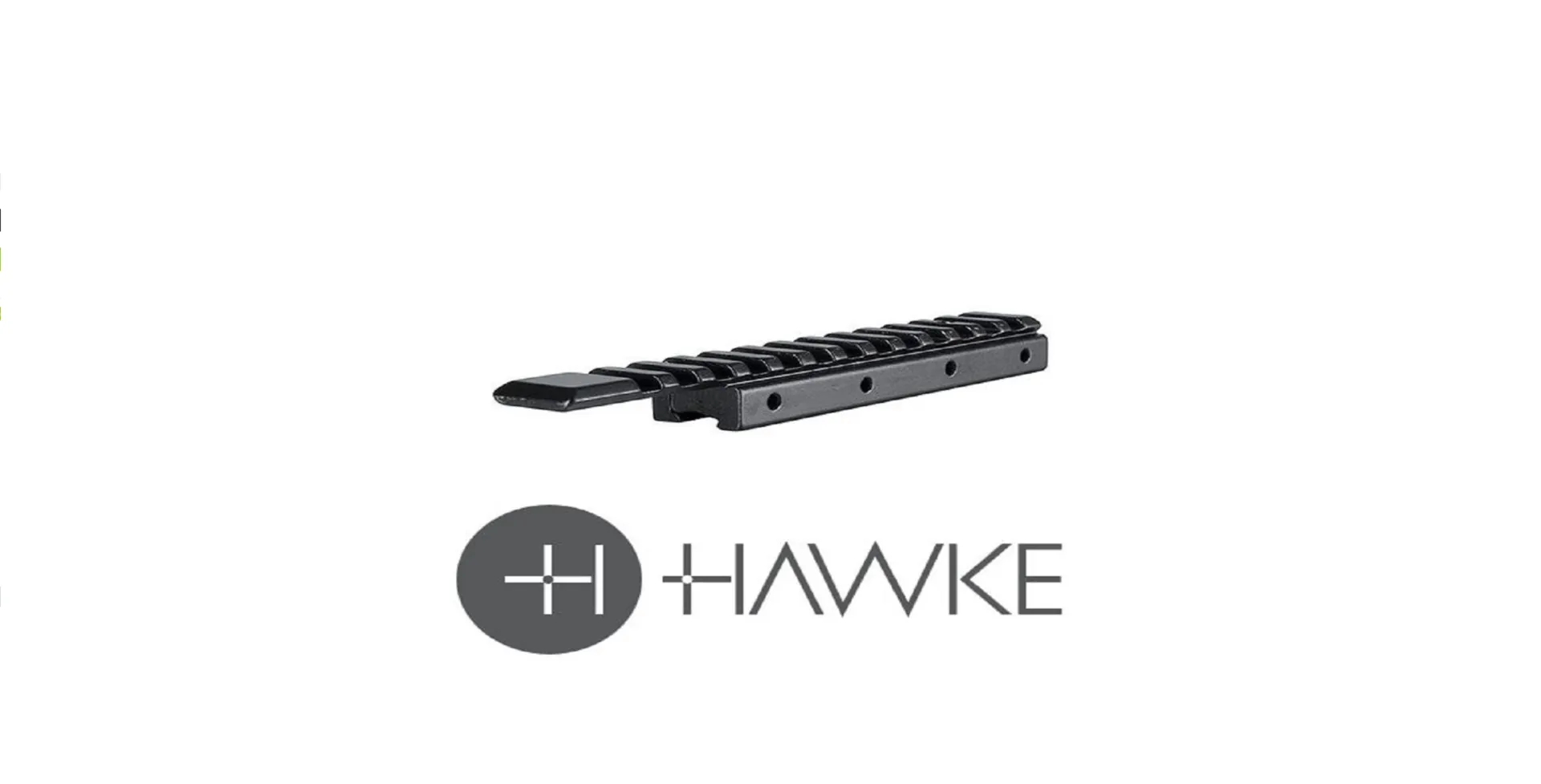 Hawke Adaptor Base 1 Piece 3/8 Dovetail to Weaver with Elevation 22403