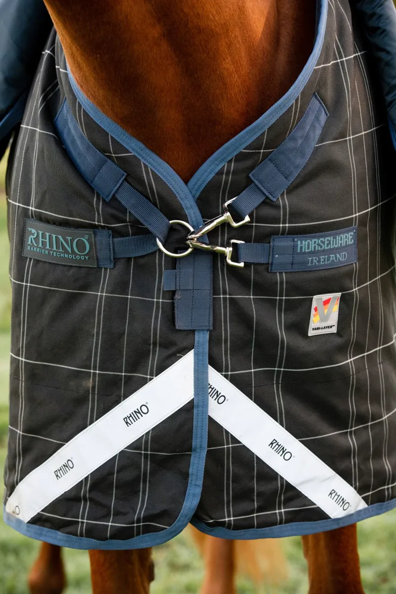 Rhino Plus Reflectech Vari-Layer Turnout 250g Navy/Reflective/Indigo
