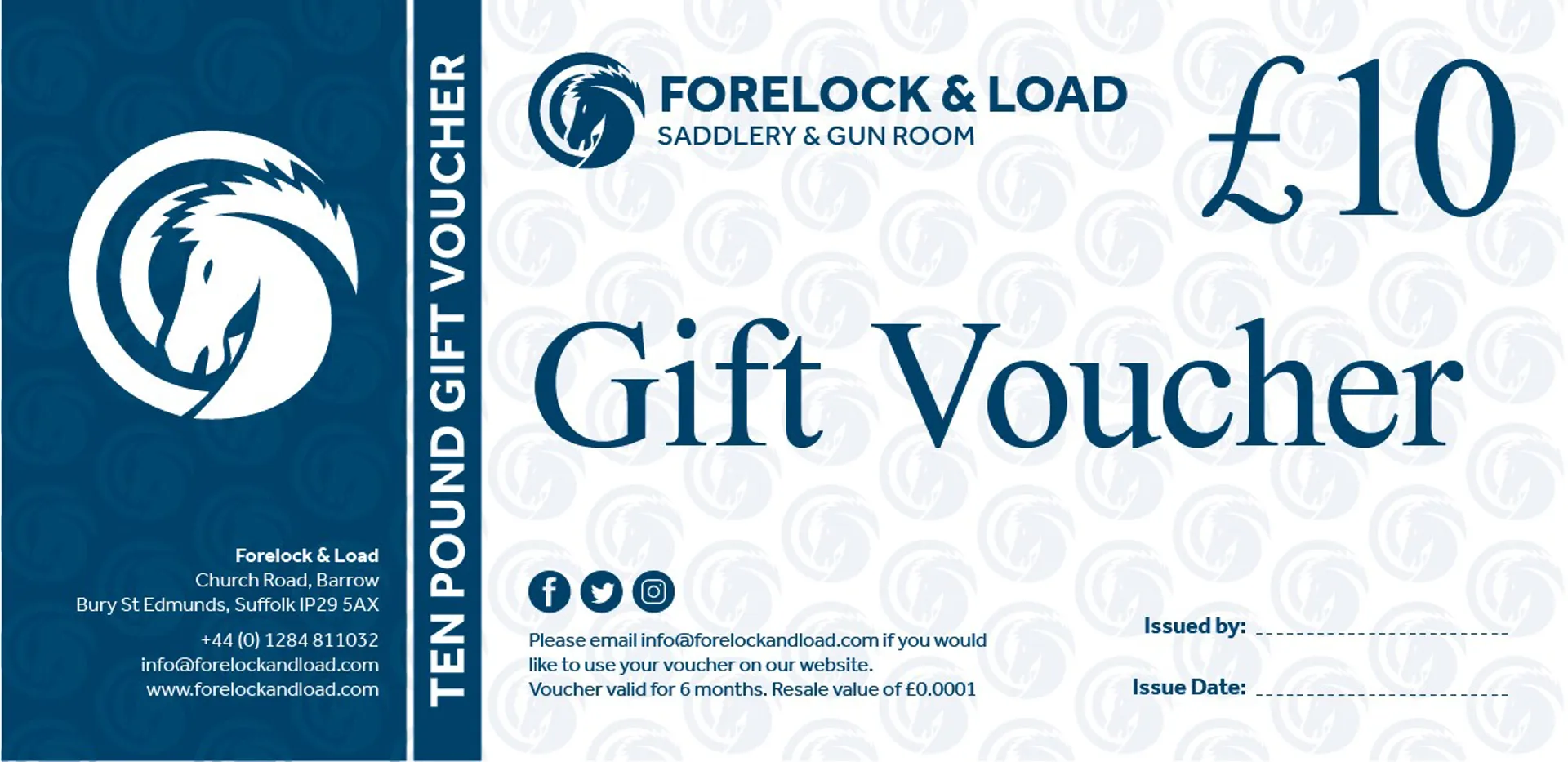 Gift Voucher 10 - E-Mail Only